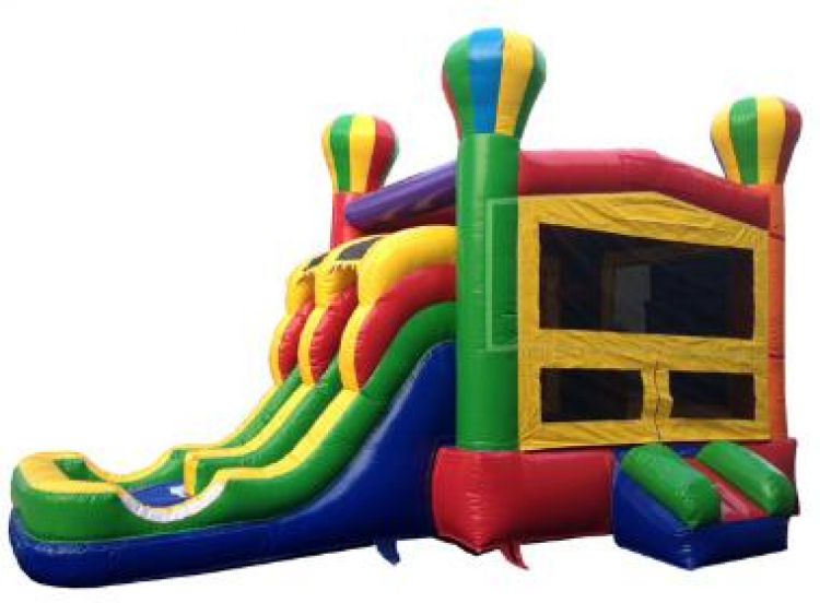 Dry Slides & Combos - BlueSky Moonwalks Houston TX